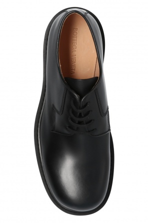 Black 'BV Stilt' platform Derby shoes Bottega Veneta Black 'BV Stilt' platform Derby shoes Bottega Veneta